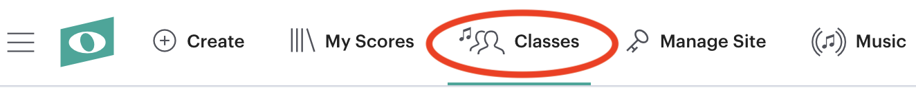 Creating and Managing Classes (Standalone) – Noteflight Support