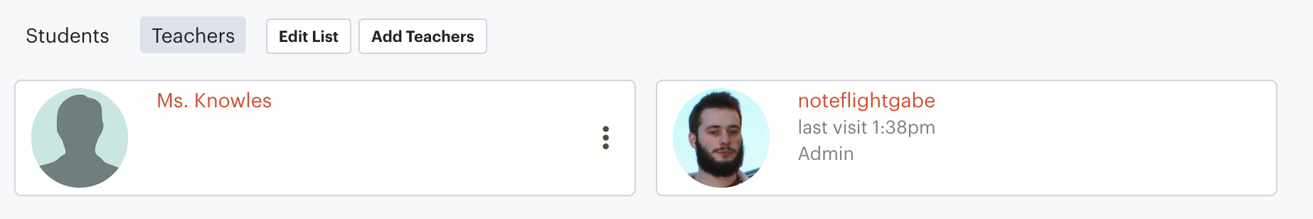 Creating and Managing Classes (Standalone) – Noteflight Support